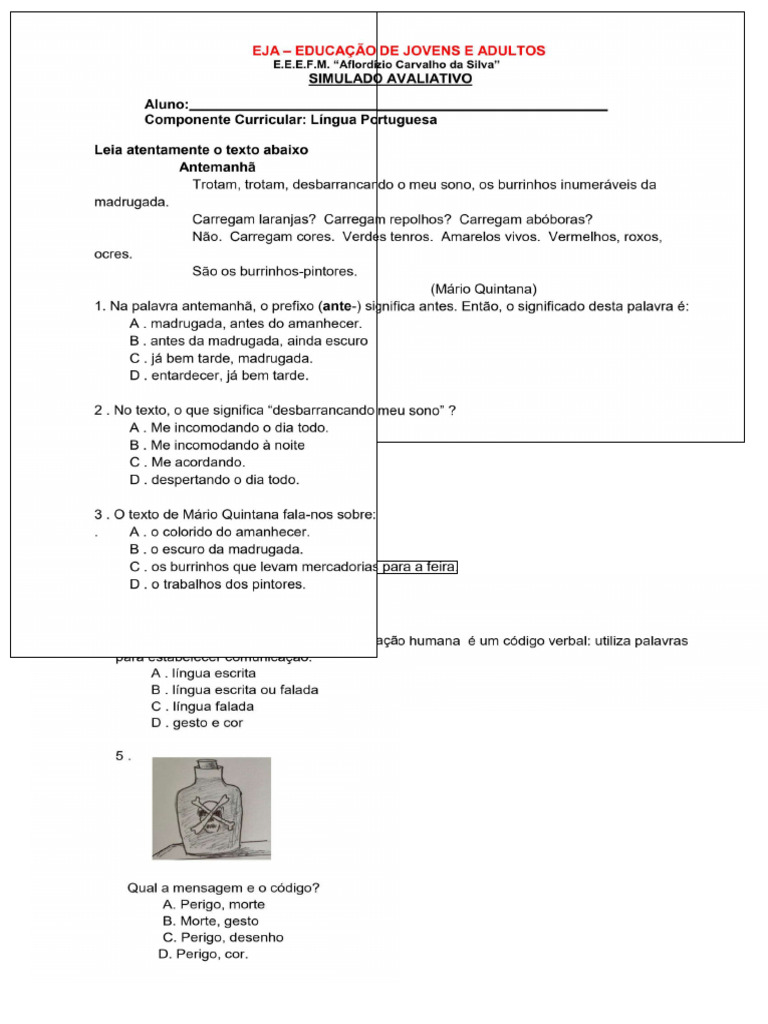 Simulado Eja (8386) | PDF