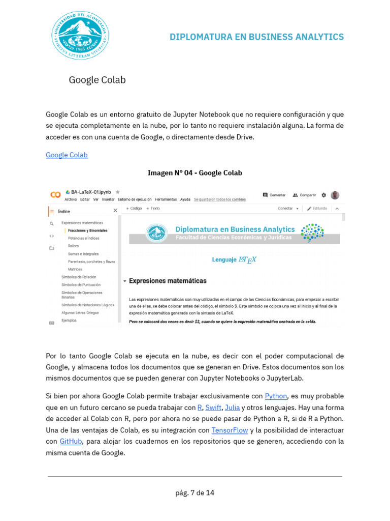 Google Colab-4 | PDF | Ingeniería de software | Software