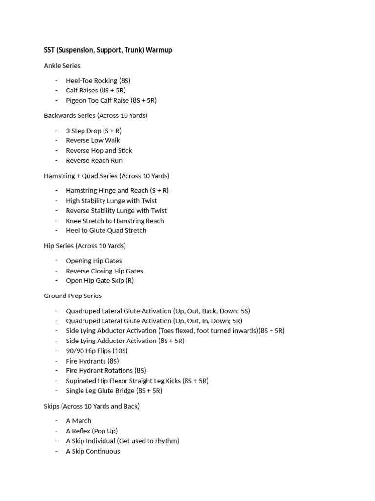 14 - SST Warmup | PDF