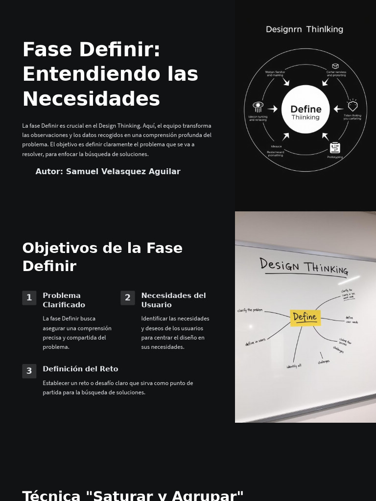 Fase-Definir-Entendiendo-las-Necesidades | PDF | Diseño