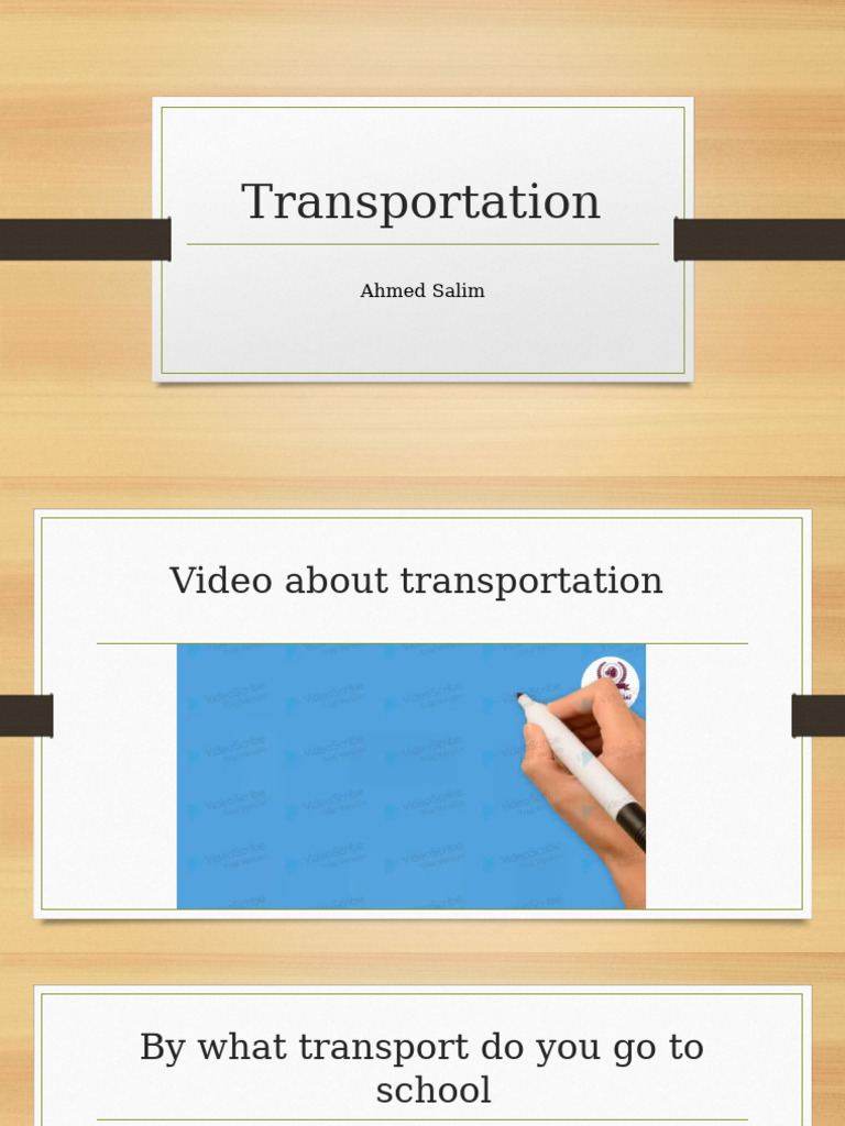 Transportation | PDF