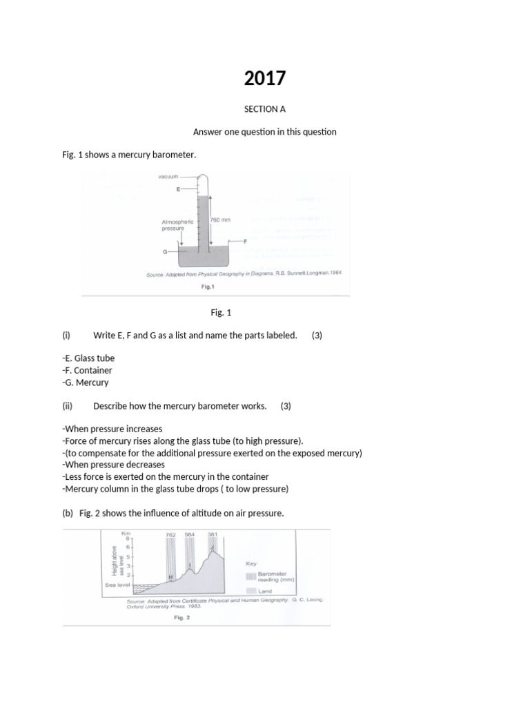 2017 QUES pp2 Answers Done | PDF | Agriculture | Groundwater
