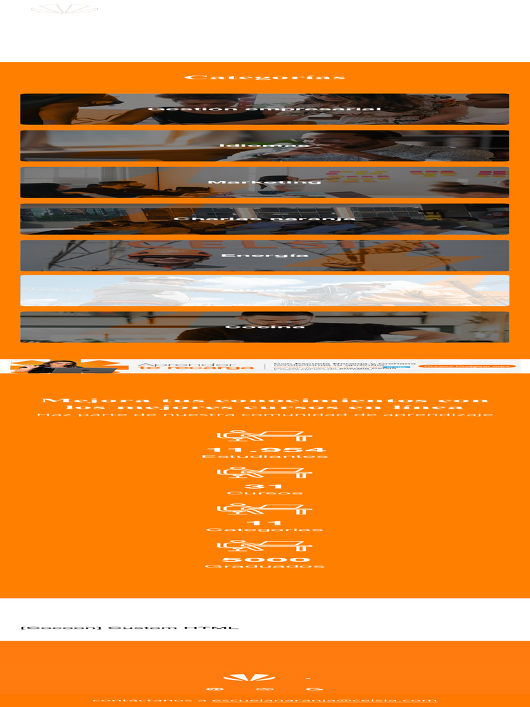 Escuela Naranja | PDF | Crecimiento personal y profesional | Negocios