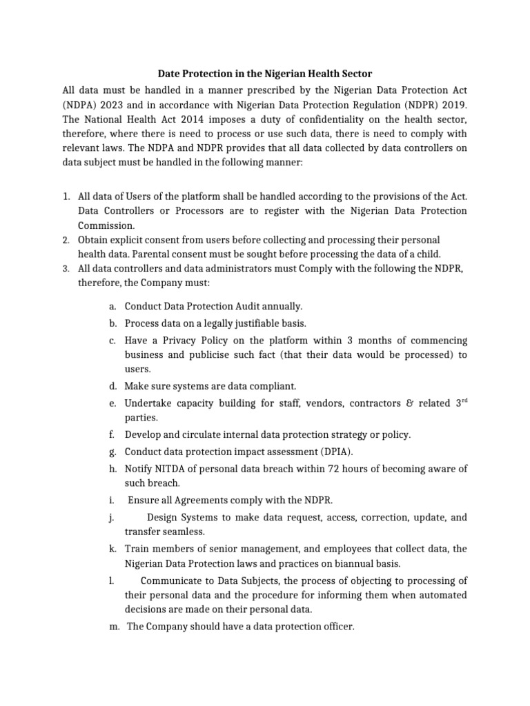 Data Privacy Protection Checklist | PDF | Information Privacy | Justice