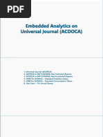 Converting To SAP S4HANA Stage 6 - Checking The Table ACDOCA | PDF ...