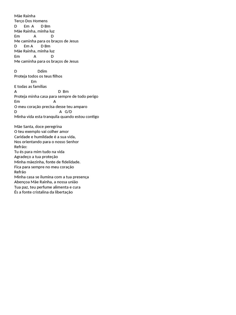 Oração e Louvor à Mãe Rainha | PDF