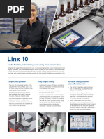 Linx 8920 Datasheet | PDF | Printer (Computing) | Usb