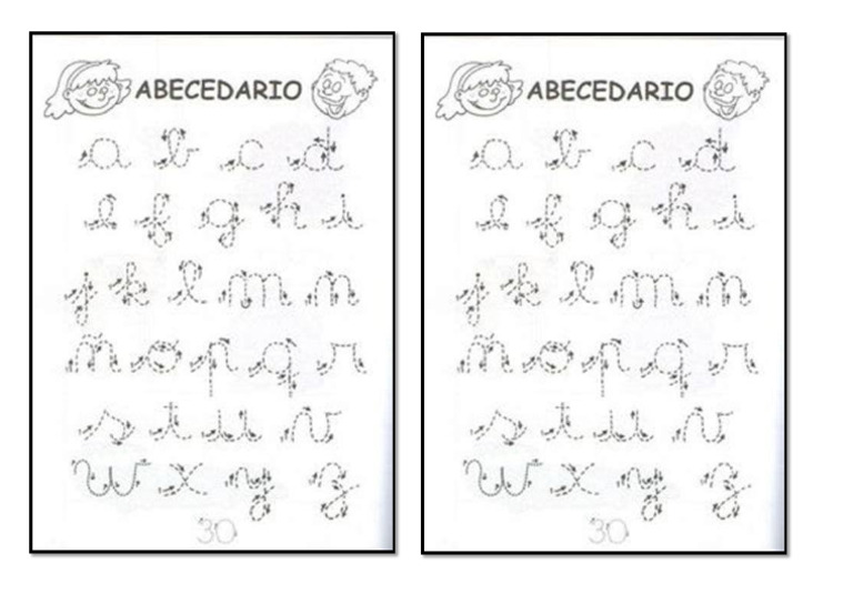 Abecedario en Cursiva I | PDF