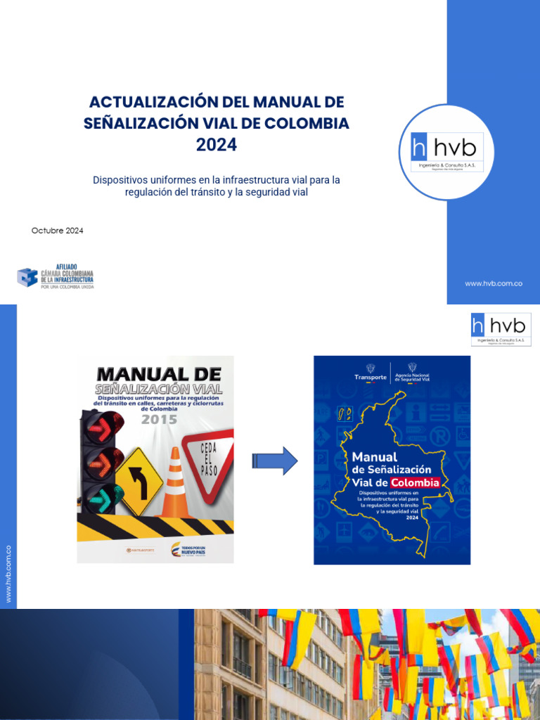 Presentaci N Manual Se Alizaci N Vial 2024 1728688753 | PDF | Peatonal | Tráfico
