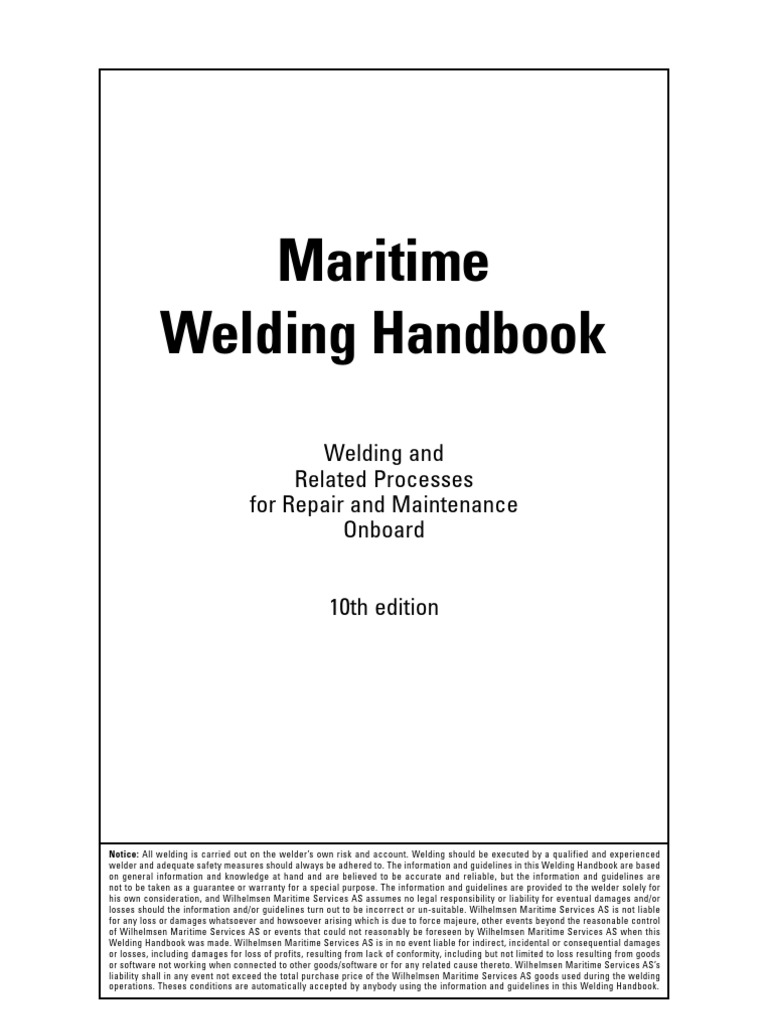 UNITOR Welding Handbook 10 Edition | PDF | Welding | Construction