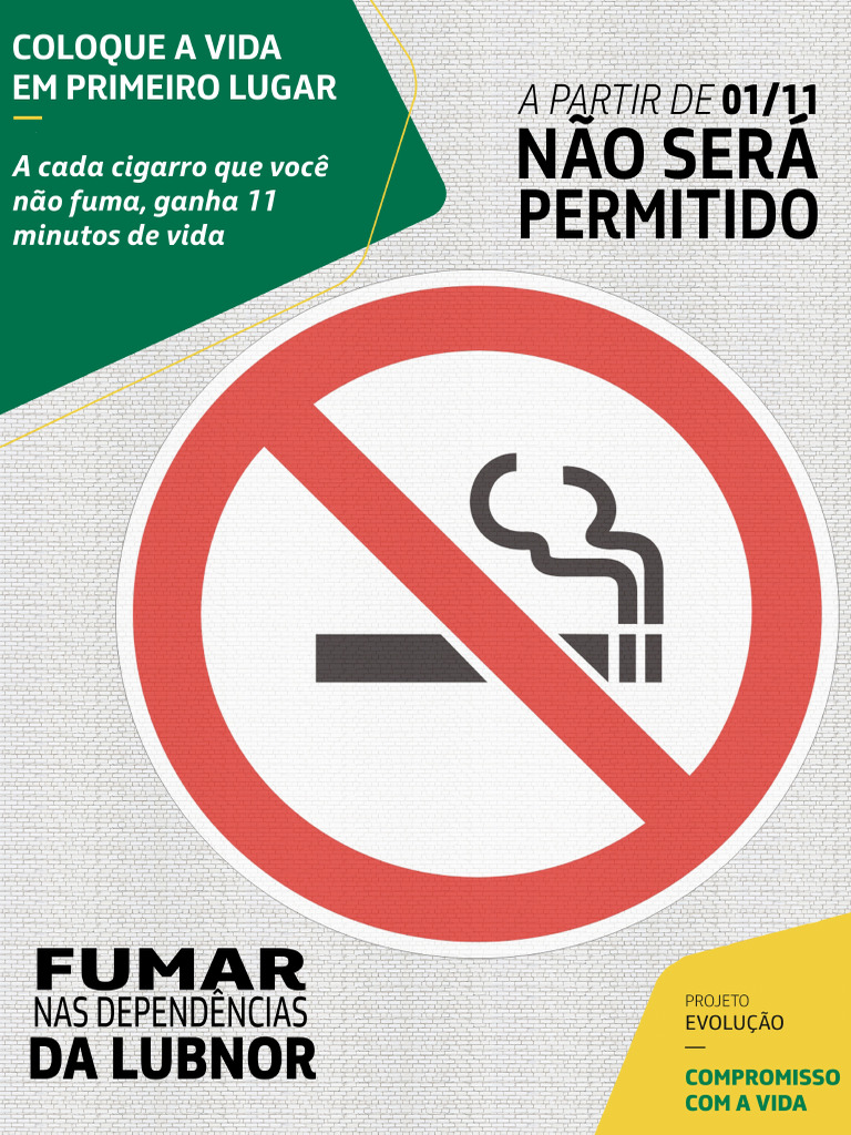 Cartaz Proibido fumar cartaz | PDF