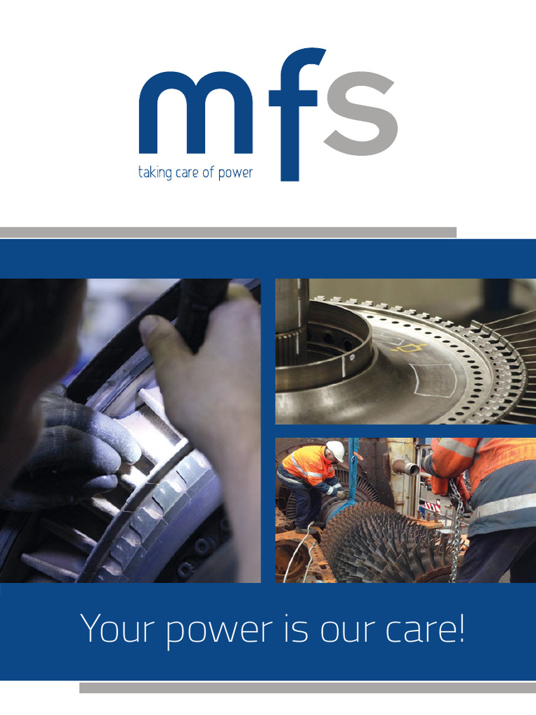 Mfs Brochure A4 A5 LR | PDF | Gas Turbine | Energy Technology
