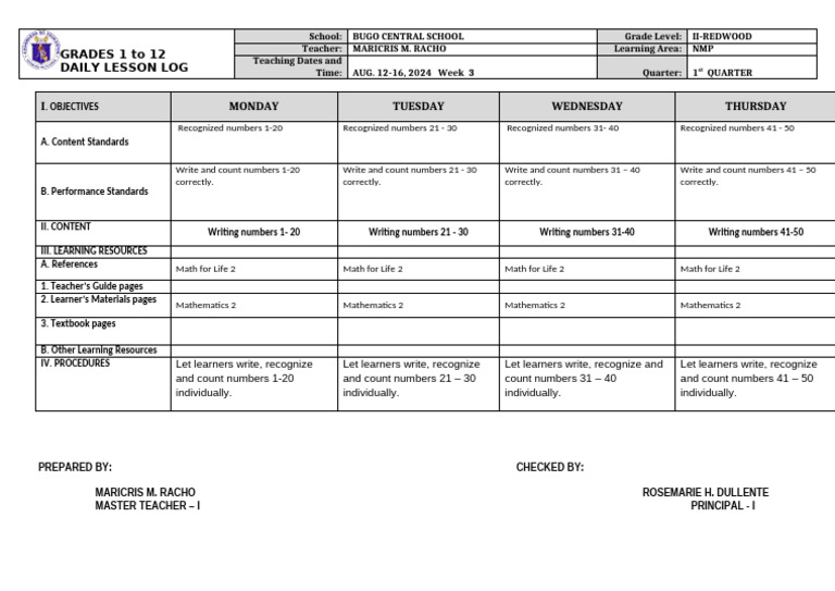 DLL NMP Week 3 | PDF | Mathematics | Learning