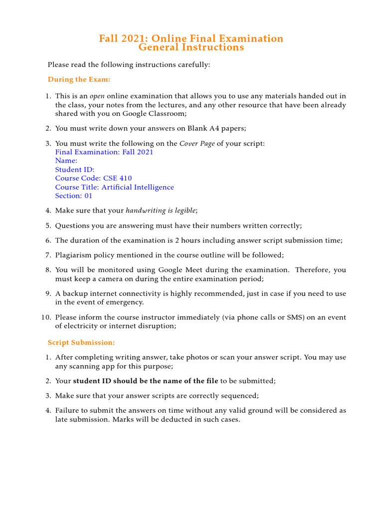 Ulab Cse Question Template | PDF