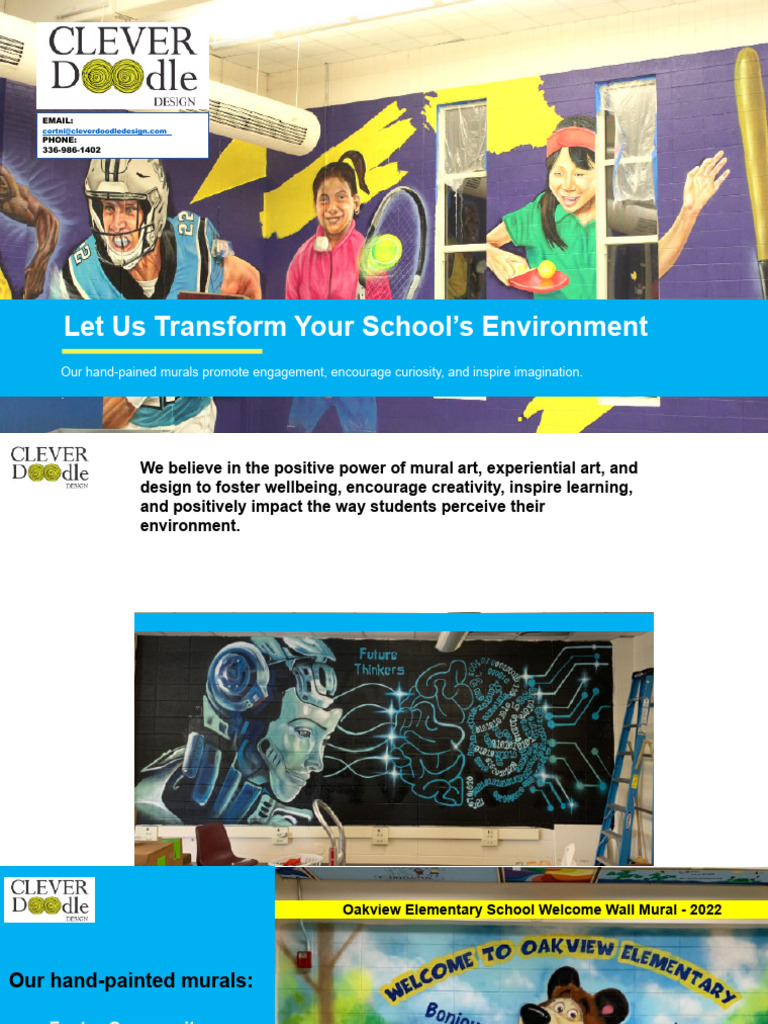 Clever Doodle Schoolmurals-Lowrez | PDF