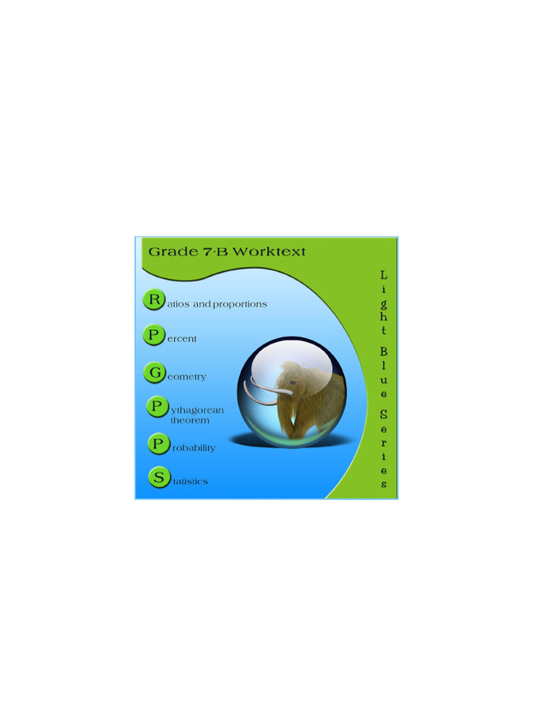 MathMammoth Grade7-B Answer Key | PDF | Area | Circle