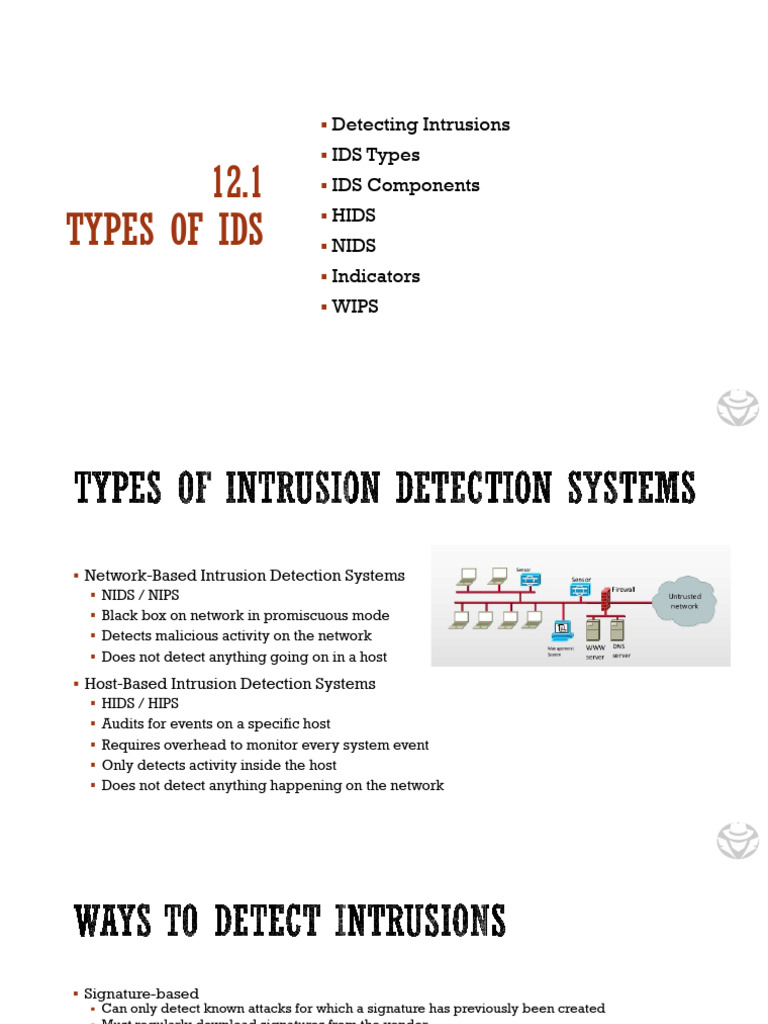 12 - Types of IDS | PDF | Proxy Server | Domain Name System