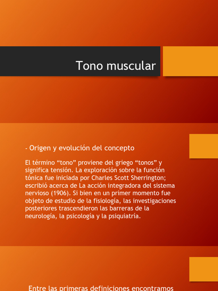 Tono Muscular: Evolución y Función | PDF | Hombro | Sistema ...