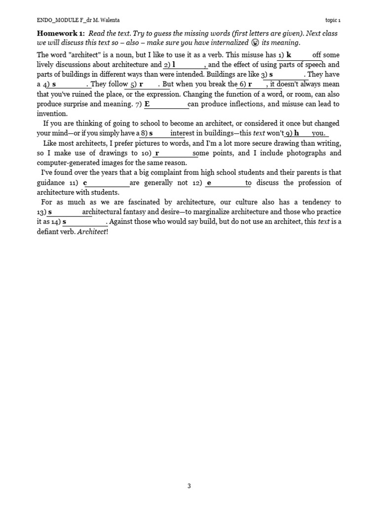 Icked Anguage Entences Tructure Ules Ules Xceptions: Homework 1: K L S S R R E | PDF