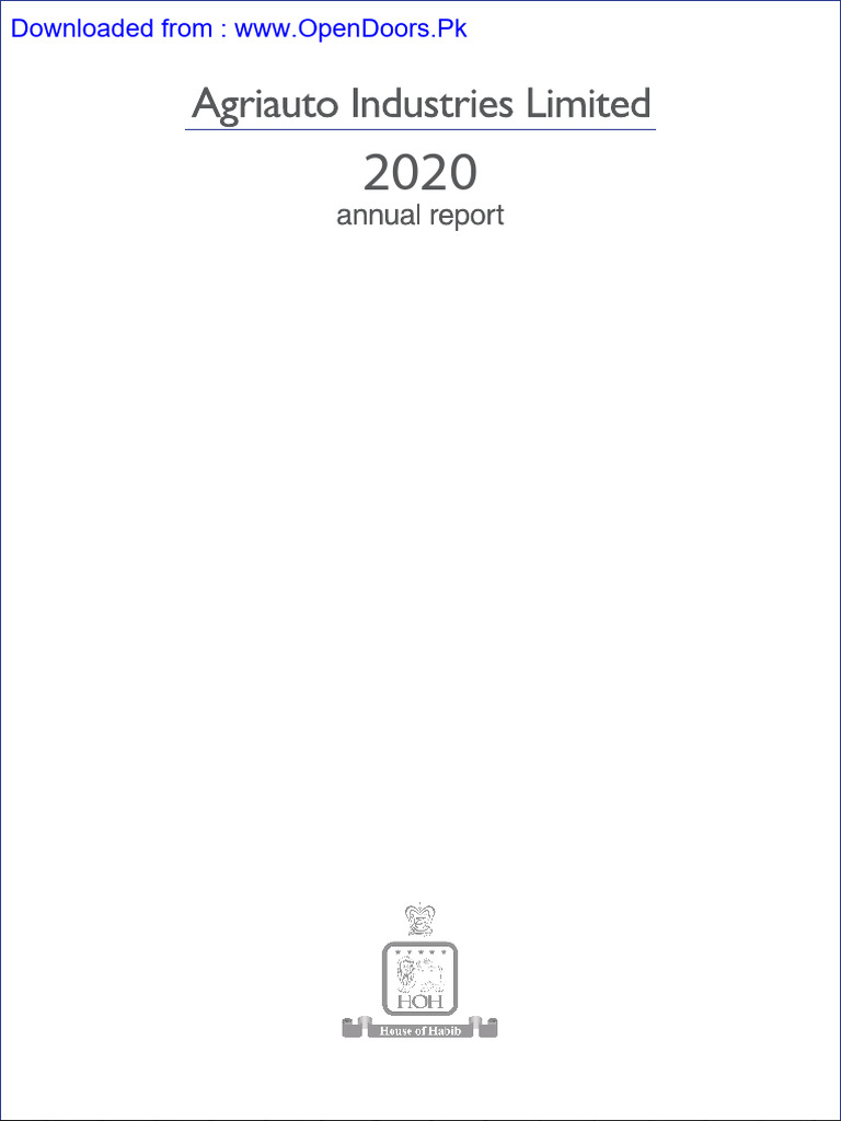 Agriauto Industries Compliance Review 2020 | PDF | Audit | Going Concern