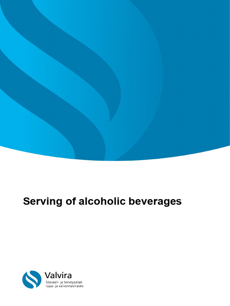 Alcohol Serving Guidelines by Valvira | PDF | License | Daylight Saving ...