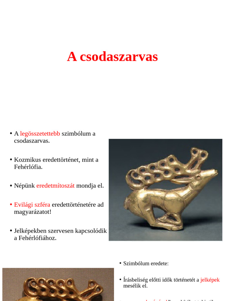 A Csodaszarvas | PDF