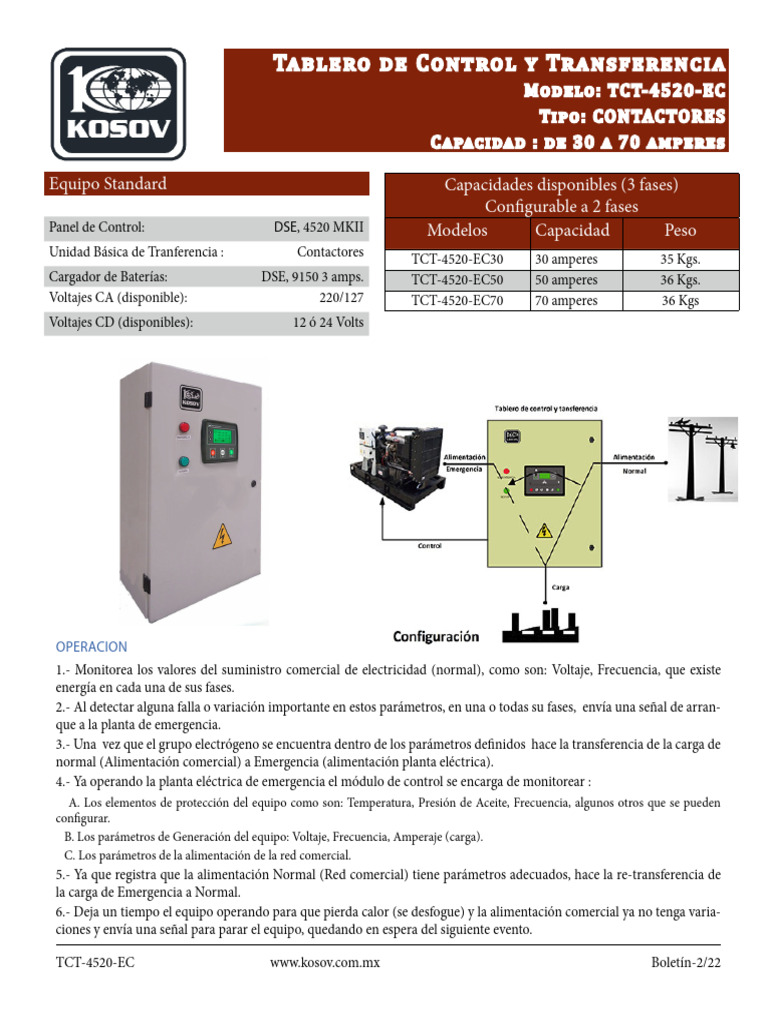 TCT 4520 Ec | PDF | Ingenieria Eléctrica | Cargador de batería