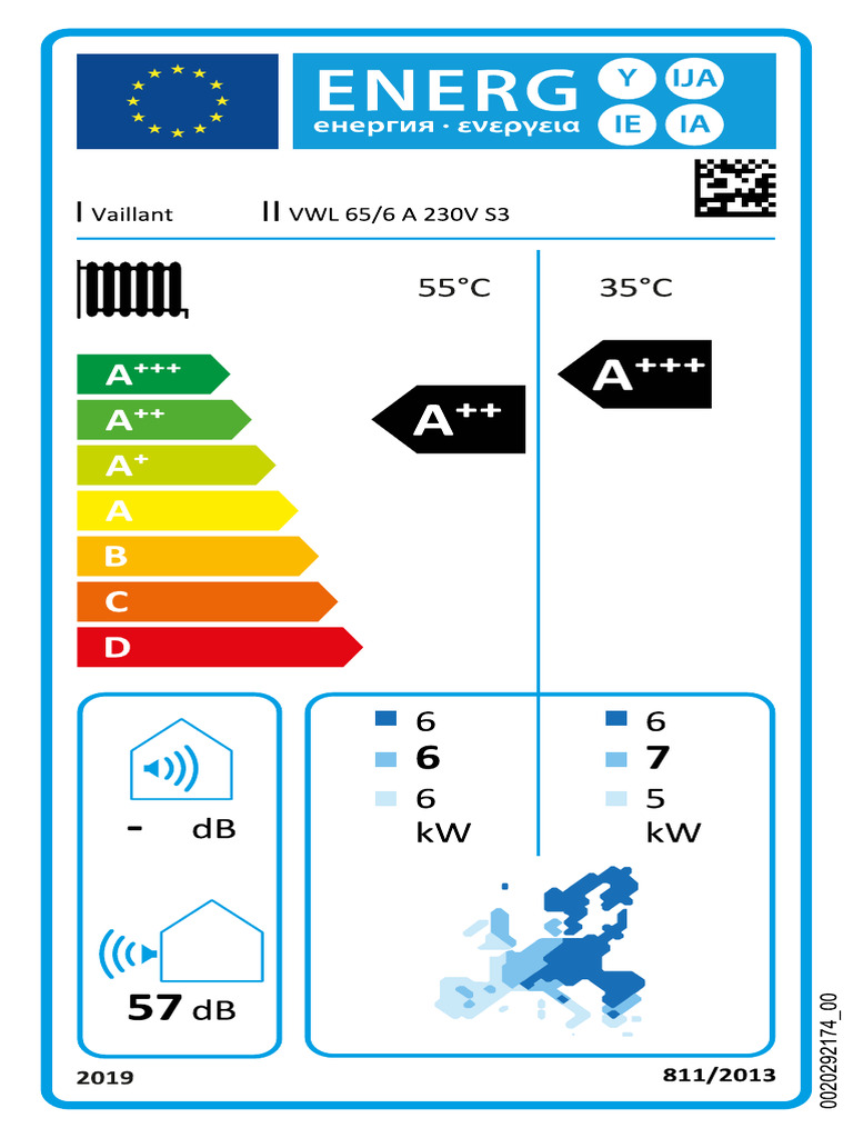 Arotherm Plus Etiqueta Energtica 6kw 1773918 | PDF