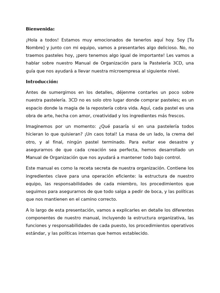 Defensa de OyM | PDF | Business
