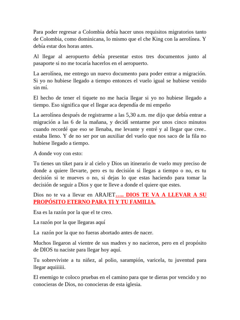 Predica de Hoy | PDF | Jardín del Edén | Dios