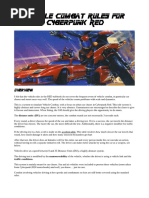 Cyberpunk Red Combat Reference Guide | PDF | Equipment | Firearms