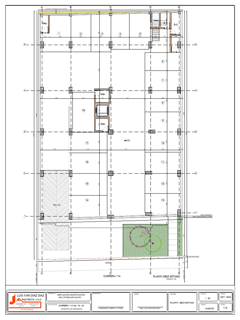ARQ KAURY - AMPLIACION-PLANO 1 | PDF
