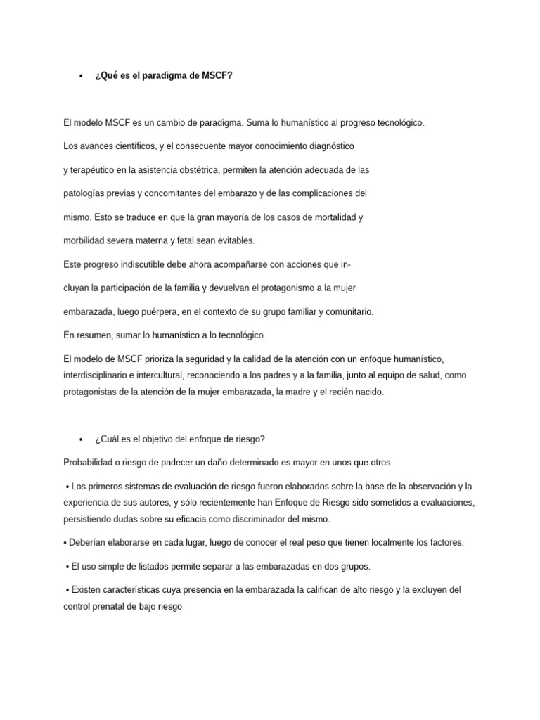 Repaso 1er Parcial ObstVI | PDF | Parto | El embarazo