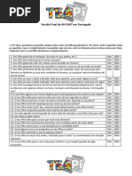 M-CHAT-R F Brazilian Portuguese | PDF | Autismo