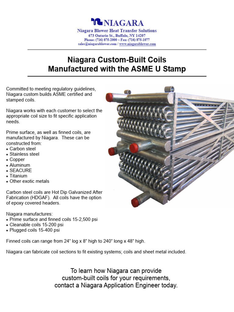 Custom Heat Coils for Industry | PDF