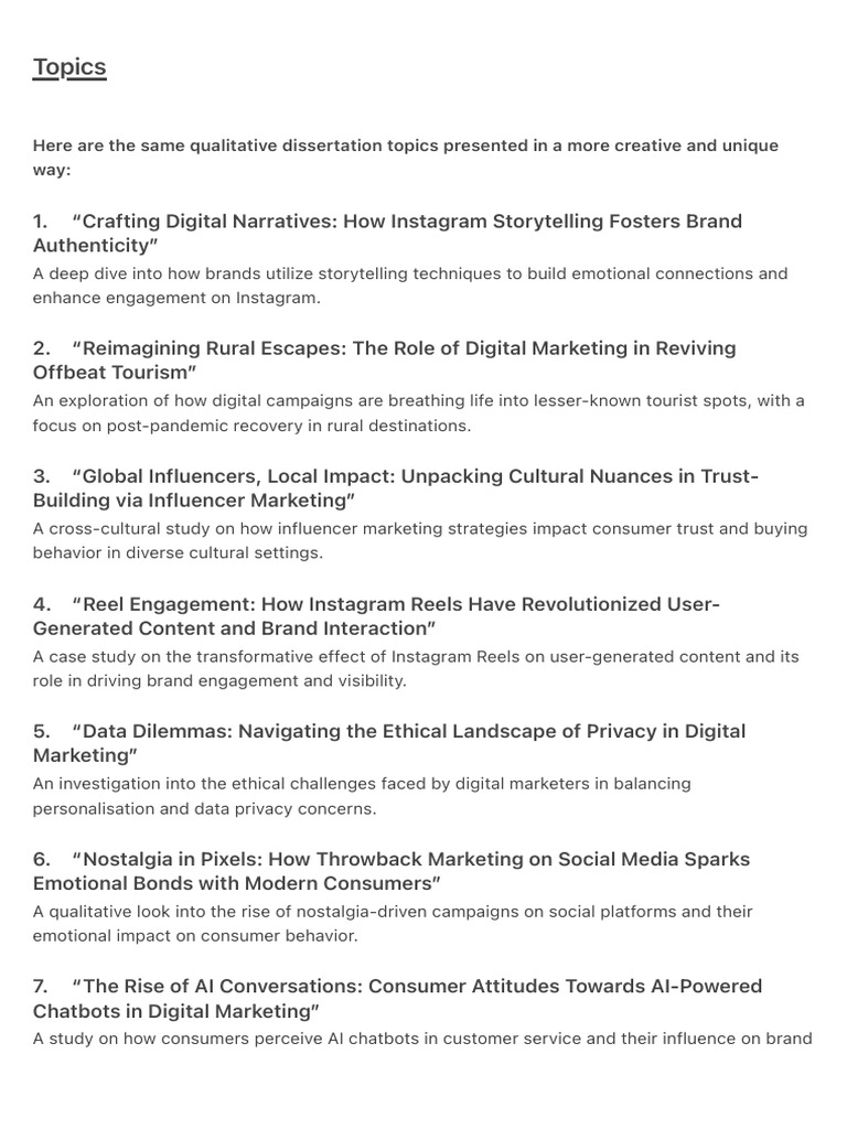 Topics | PDF