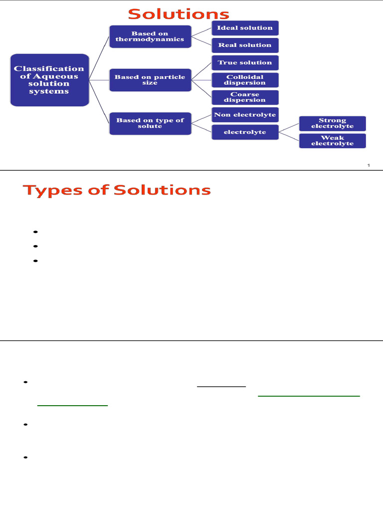 Materials May Be Mixed Together To Form - A True Solution - A Colloidal ... Materials May Be Mixed Together To Form - A True Solution - A Colloidal ...