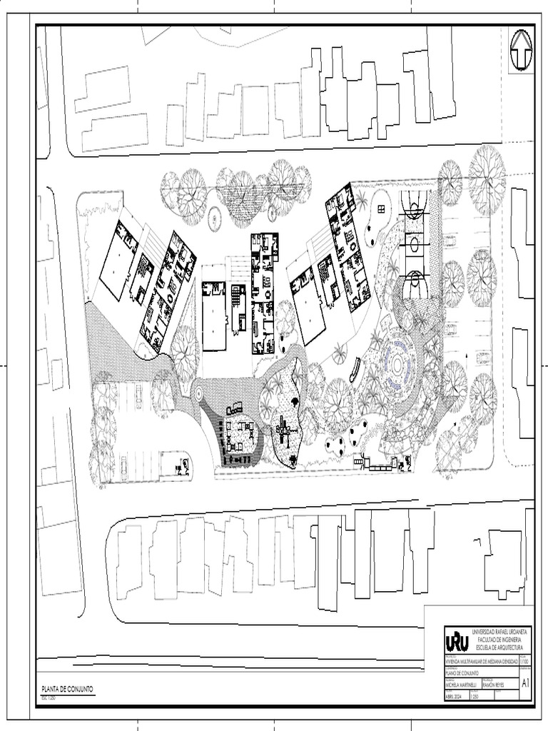 Plano de Conjunto Esc 250 | PDF