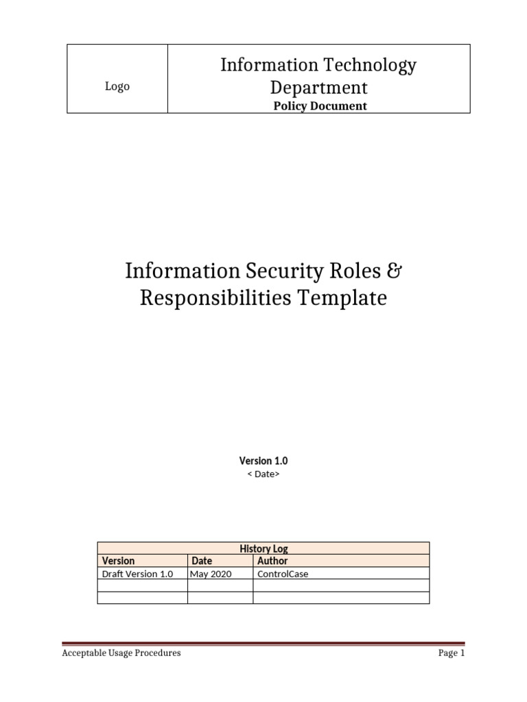 IT Security Roles & Duties Guide | PDF | Information Security | Security