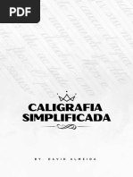 Caderno Caligrafia Completo | PDF | Caixa alta e caixa baixa | Caligrafia