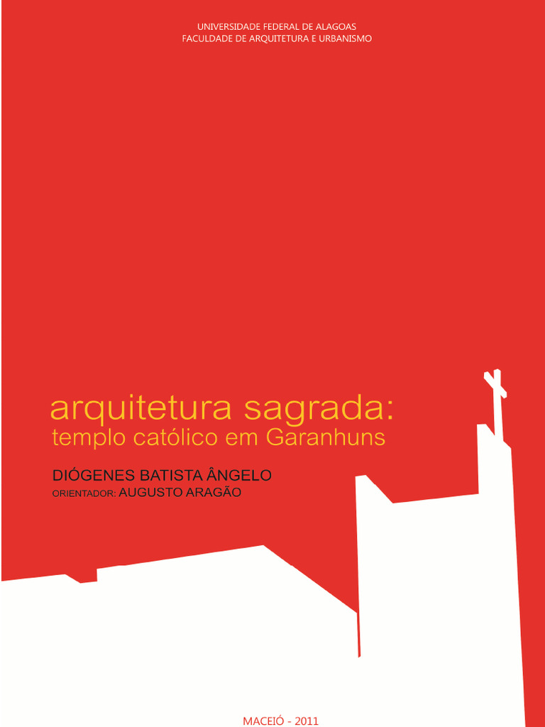Templo Católico em Garanhuns: Projeto Arquitetônico | PDF | Igreja ...