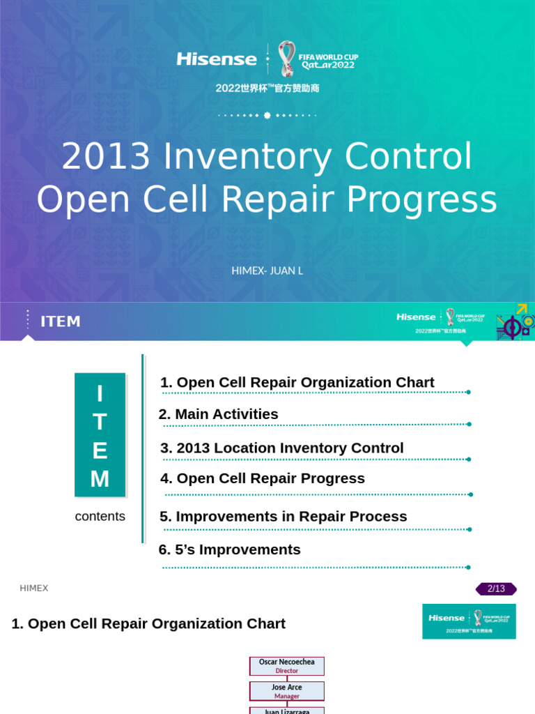 OC Repair Progress 2022 | PDF | Technology & Engineering