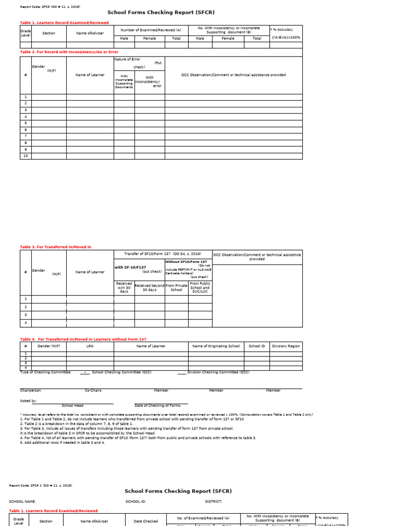 SFCR1-2020-BLANK | PDF | Computing