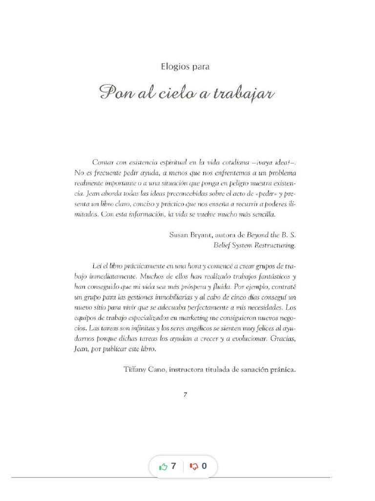 Pon El Cielo A Trabajar PDF | PDF