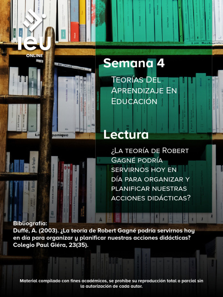 TAE Complementaria s4-2 | PDF | Aprendizaje | Percepción