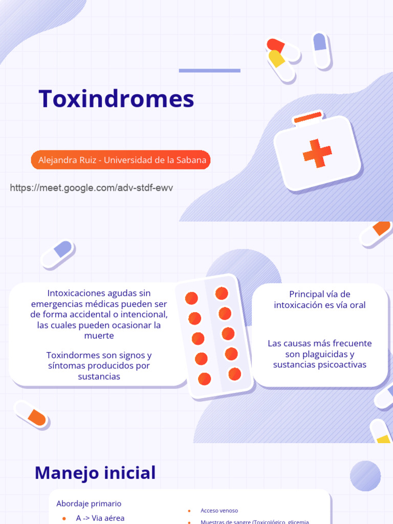 Toxindromes (2) | PDF | Electrocardiografia | Medicina CLINICA