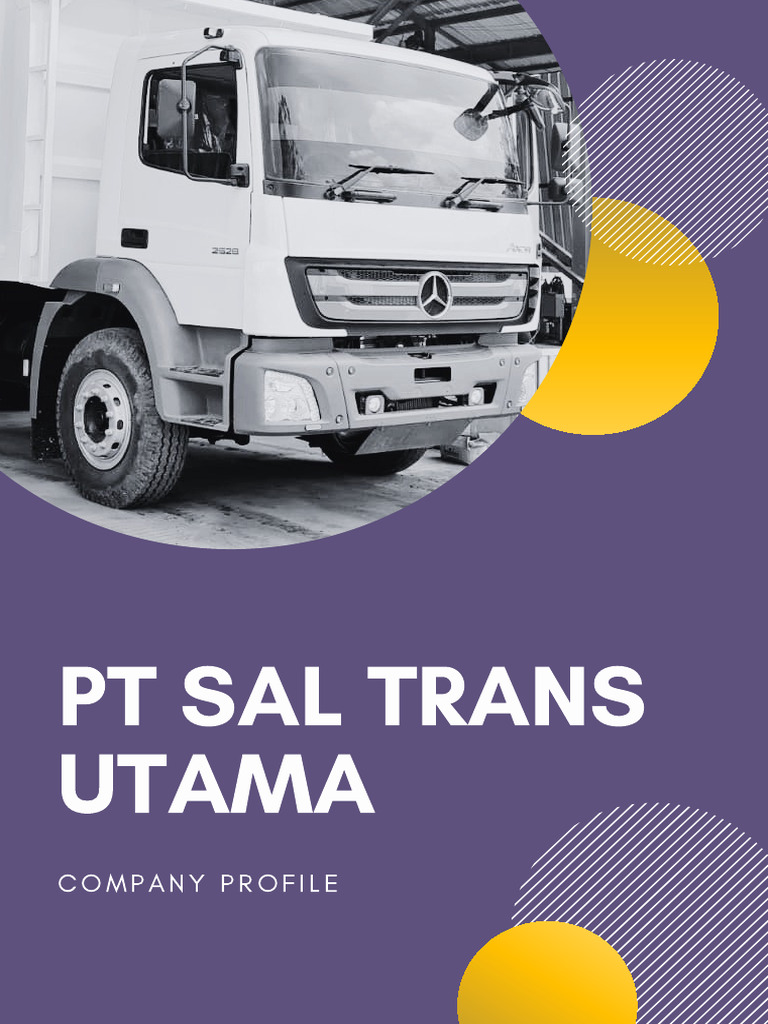 Company Profile PT Sal Trans Utama | PDF