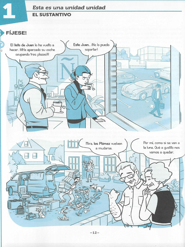 Unidad 1 Gramatica c1 c2 El Sustantivo | PDF