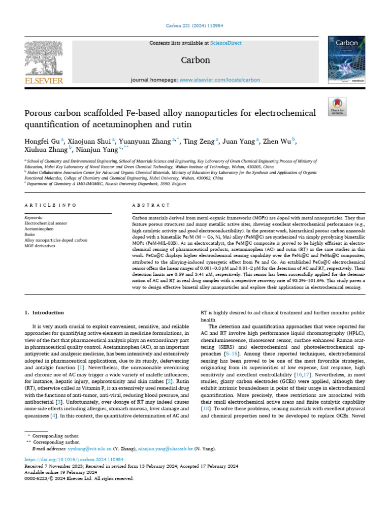 Sínteisis y Caracterizaciones de FeNi | PDF | X Ray Photoelectron Spectroscopy | Electrochemistry