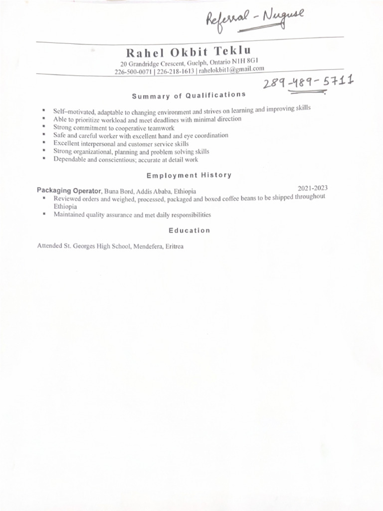 Imp Resume | PDF